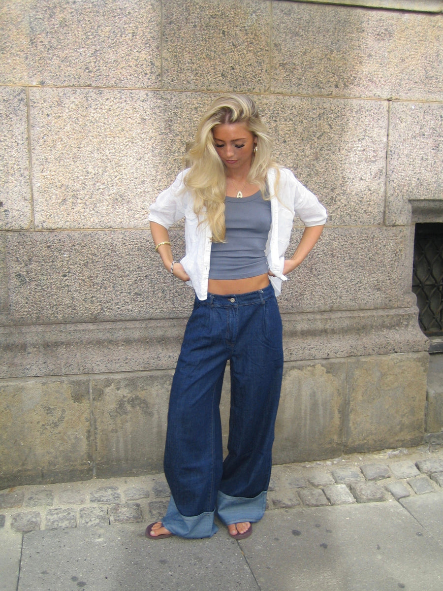 Emery jeans - Dark denim – Designbysi.se